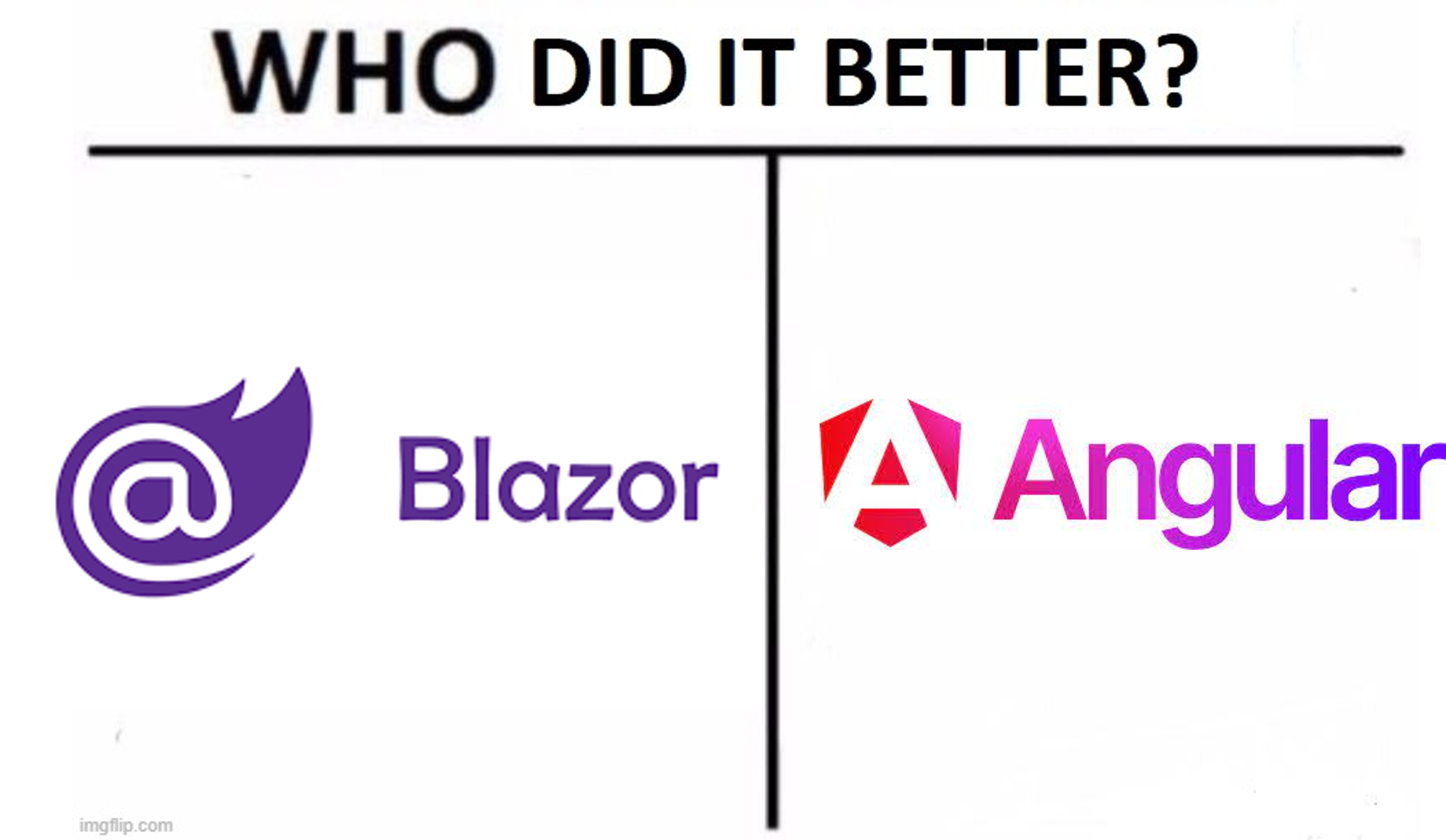 Blazor vs. Angular: Choosing the Right Framework for Your .NET Team Blazor vs. Angular: Choosing the Right Framework for Your .NET Team